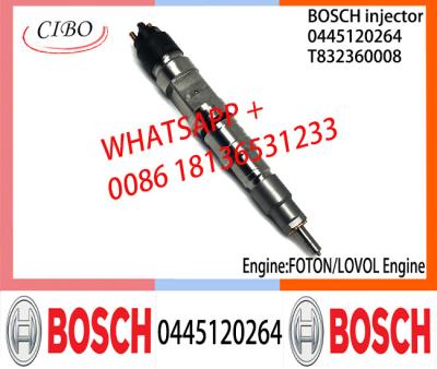 Cina Assemblea Neutrale 0445120264 T832360008 dell'iniettore di combustibile diesel di BOSCH 0445120264 per il motore di FOTON/LOVOL in vendita