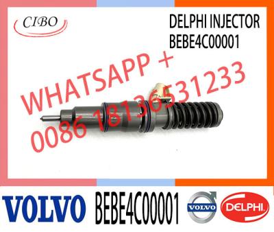 China Inyector diésel de 2 pines, inyector de combustible Common Rail BEBE4C00001 VOE20430583 20430583 para VOL FM12 FH12 en venta