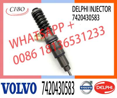 China Inyector common rail 20430583 BEBE4C00101 VOE20430583 para REN-AULTt DX12 VOL D12C D12D FH/NH/FM12 inyector de combustible 74204305 en venta