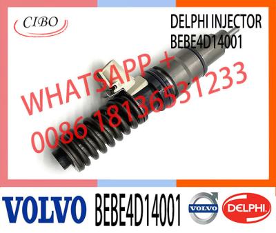 중국 볼보 D16 3512 층 3을 위한 디젤 연료 분사기 20780666 4 핀 EUI 장치 인젝터 BEBE4D14001 BEBE4D14101 판매용