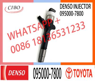 China common rail injector 23670-30310 095000-7800 injector for TOYOTA 2KD-FTV, D-4D, TRH2 injector nozzle 23670-30310 095000- for sale