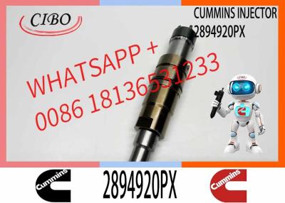 中国 コモンレールインジェクター燃料インジェクト 2894920PX 2058444 2482244 2031386 ISZ13 掘削機DC09 DC16 DC13 販売のため
