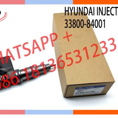 China DieselDieselmotorinjektor des Motorkraftstoffinjektores 33800-84001 33800-84001 für Dieselmotor D6CA zu verkaufen
