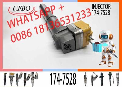 Cina iniettore comune della ferrovia 232-1183 diesel dell'iniettore 174-7526 del motore 3412E 174-7528 in vendita