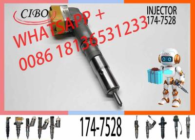 Cina iniettore comune della ferrovia 232-1183 diesel dell'iniettore 174-7526 del motore 3412E 174-7528 in vendita