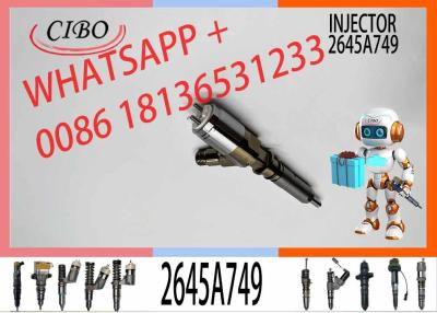 China Injetor de combustível de trens comuns 2645A749 320-0690 292-3790 282-0480 Excavadora para motor C6.6 à venda