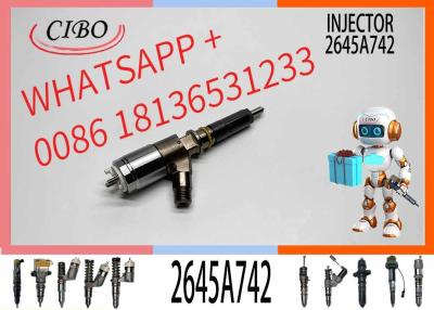 China Inyector Common Rail C6.4 1106D Partes del motor Inyector de combustible 2645A742 10R-7667 321-1080 282-0480 en venta