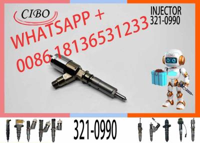 China Echte neue Dieselmotor-Autoteil-allgemeine Schienen-Kraftstoffeinspritzdüse 321-0990 2645A743 C6.6 E320D zu verkaufen