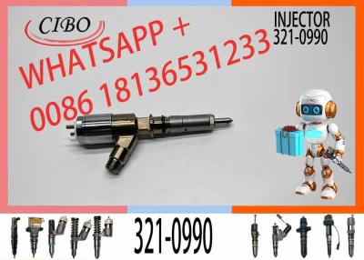 China Echte neue Dieselmotor-Autoteil-allgemeine Schienen-Kraftstoffeinspritzdüse 321-0990 2645A743 C6.6 E320D zu verkaufen