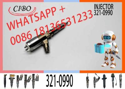 China Echte neue Dieselmotor-Autoteil-allgemeine Schienen-Kraftstoffeinspritzdüse 321-0990 2645A743 C6.6 E320D zu verkaufen