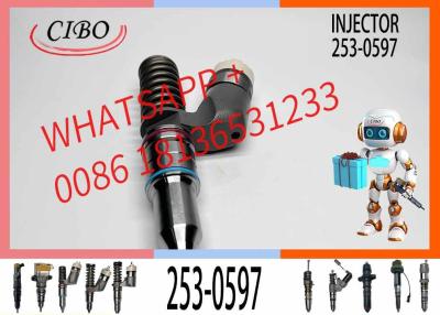 China Inyector de combustible diesel 235-1403 253-0597 10R-9787 10R-7228 10R-2772 10R-7231 Para excavadora  C15 C18 C32 en venta