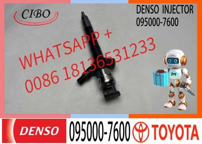 China New Denso 23670-0R160 23670-09130 Common Rail Diesel Injector 095000-7600 For DENSO Toyota Avensis 2.2 D-4D Engine for sale