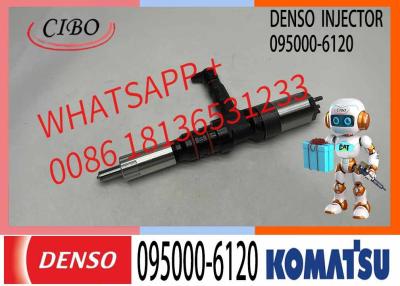China Denso 095000-6120 Common Rail Diesel Injector 6261-11-3100 For KOMATSU Diesel Engine SAA6D140-5 for sale
