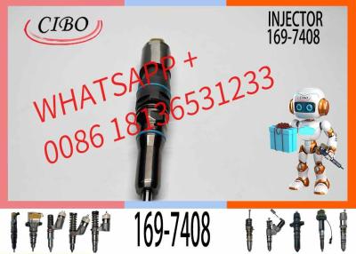China Excavadora piezas del motor inyector de combustible 169-7408 174-7527 222-5967 20R-0760 232-1175 173-9272 para el 3412E 3408 inyector de combustible en venta