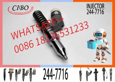 China High Quality Fuel Injector 244-7716 244-7716 Diesel Engine Fuel Injector 2447716 for  C15 C13 C11 C10 3406E à venda