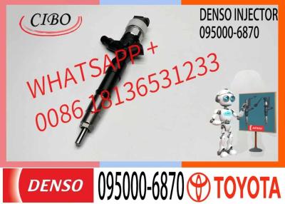 China Genuine New Diesel Fuel Injector 095000-6870 095000-5890 for TOY-OTA 1KD-FTV 236770-39155 for sale