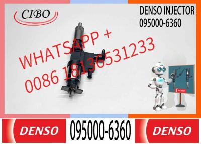 China Plastic Good Common Rail Fuel Injector 095000-6360 SX001-08606 8-97609788-0 for Isuzu F Series 7.8 d 225-300 6HK1 Forwa for sale