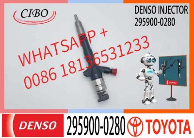 China Diesel Fuel Common Rail Injector 295900-0280 / 295900-0210 / 23670-30450 For TOYOTA Hilux 2KD for sale