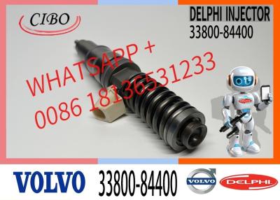 China Para el motor de excavadora, las piezas del motor de la excavadora, el inyector de combustible diesel 33800 84400 33800-84400 BEBE4C09001 para VOL-VO Hyundai E1 en venta