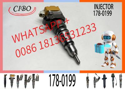 중국 굴삭기 부품 322C 325C 3126E 3126B 엔진 커먼 레일 인젝터 10R-0782 178-0199 판매용