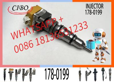 중국 굴삭기 부품 322C 325C 3126E 3126B 엔진 커먼 레일 인젝터 10R-0782 178-0199 판매용