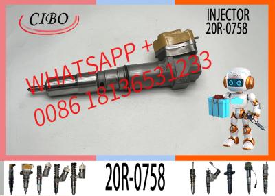 China High Quality Engine Parts 20R-0758 Fuel Injector for 631E 651E 657E 3412E 3408 Engine Injector 174-7526 1747526 for sale