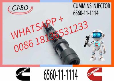 China 6560-11-1114 Heavy Truck Parts Diesel Fuel Injectors 6560111114 for Cummins QSK23 Engine for sale