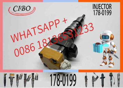 China 128-6601 178-0199 Fuel Injector for 3126E 3126B Engine Excavator 322C Construction Machinery Parts for sale