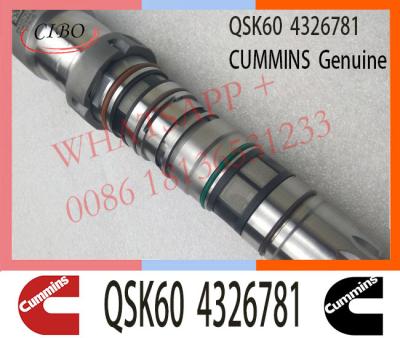 Cina Iniettore di combustibile di 4326781 CUMMINS QSK45 K60 QSK60 4088427 4001813 4087893 4326780 in vendita