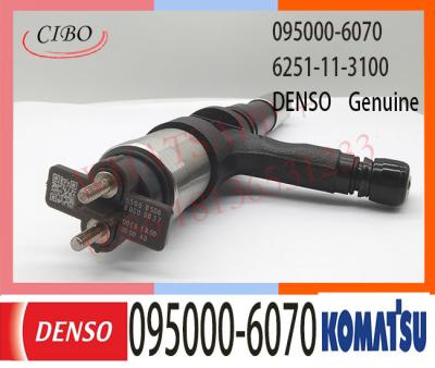 China 095000-6070 DENSO Diesel Engine Fuel Injector 095000-6070 For KOMATSU 6251-11-3100 095000-6640 295050-0720 for sale