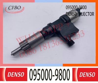 China 095000-9800 DENSO Diesel Fuel Injector 095000-9800 8-98219181-0 For ISUZU High Pressure Engine for sale