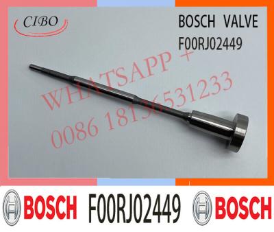 China Válvula de control común diesel del carril F00RJ02449 para el inyector 0445120186/0445120359/358/316 en venta