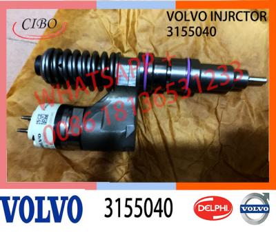 China Inyector de combustible común del carril de D12D VOE3155040 3155040 para el excavador Injector de EC360 EC360B EC460 en venta