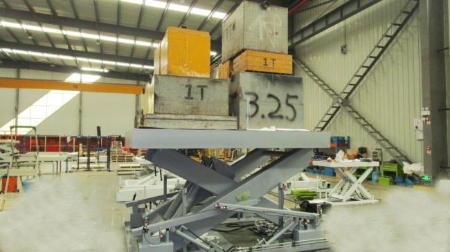 15ton Loading Dock Table with Hydraulic Leg Hydraulic Lift Table