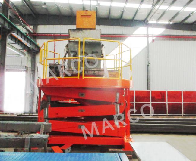 10 Ton Hydraulic High Lift Table with Turntable