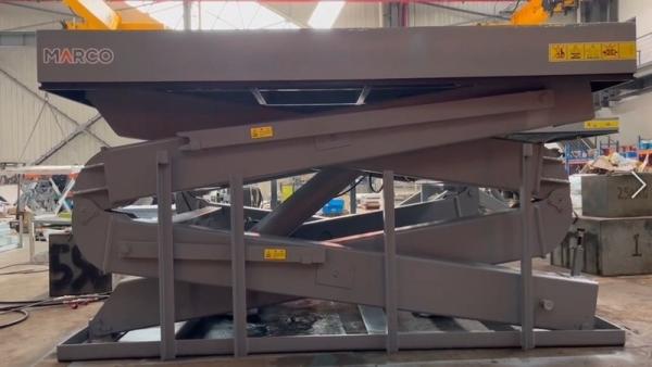 Quality M6.5-100270-D22HK 10 Ton Heavy Duty Hydraulic Scissor Lift Table for Loading for sale