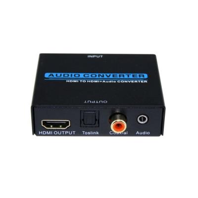 Κίνα HDMI σε HDMI ακουστικός ομοαξονικός 3.5mm μετατροπέας SPDIF προς πώληση