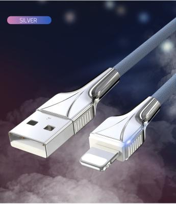 Cina cavo di carico veloce di USB della trasmissione dei dati di iso 55g 3A di 2M 3M in vendita