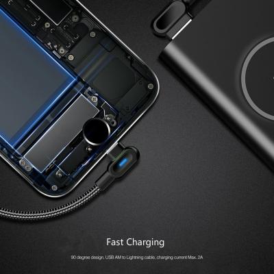 中国 0.5m 1M 90程度データ同時性の細流速い充満USBケーブル 販売のため