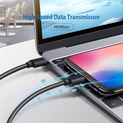 中国 TPE 480Mbps PD 20V 60W 3A速い充満USB CからUSB Cケーブル 販売のため