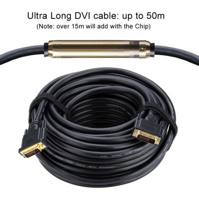 Cina CE ROHS 1080p 60HZ 24K DVI placcato oro a cavo DVI in vendita