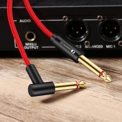 Cina amplificatore Bass Cable del miscelatore della chitarra di 6.5mm Jack 5m 10m 15m in vendita