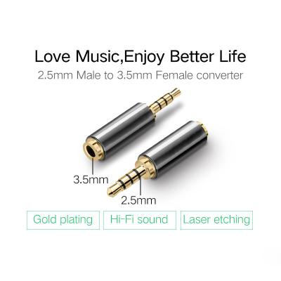 Cina maschio di 2.5mm al convertitore femminile di 3.5mm in vendita