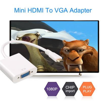 Cina maschio del cavo di 15cm a 480p femminile 720p 1,4 HDMI alla scheda VGA in vendita