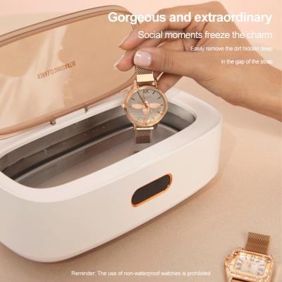 Cina Multi rondella ultrasonica direzionale dei gioielli dei vetri dell'orologio degli strumenti di trucco del pulitore 360° in vendita