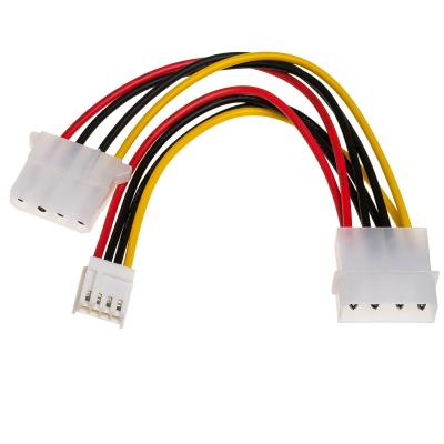 China Floppy Disk Drive Internal Power Cables 5V Computer Case Cable for sale