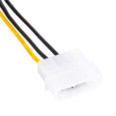 Cina il cavo di alimentazione della scheda video 12V Y modella 8 il Pin PCI Express per raddoppiarsi cavo di 4 Pin Molex Graphics Card Power in vendita