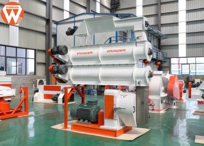 中国 機械、家畜の家禽を作る2つの層の変調器の飼料の餌は機械を小球形にします 販売のため