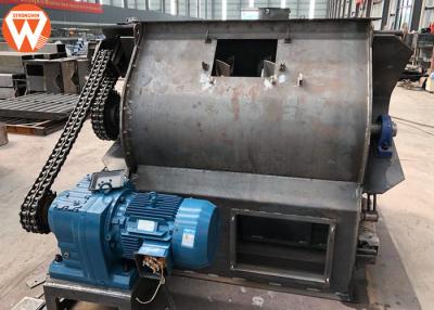 Cina Pagaia dell'asse del doppio del miscelatore dell'alimentazione orizzontale di 500 KG/P con cv del motore di Siemens l'alto in vendita