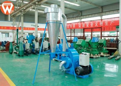 Cina Macinazione del mulino a martelli dell'acciaio inossidabile della sminuzzatrice dell'alimentazione animale del cereale con il ciclone in vendita